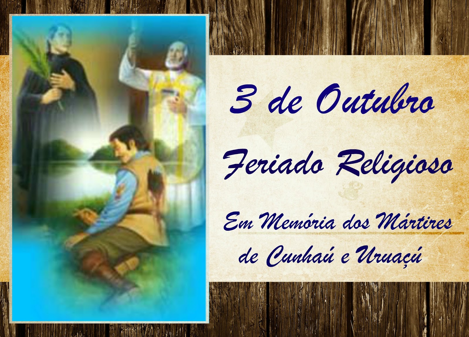 VENTO NORDESTE: FERIADO DE 03 DE OUTUBRO NO RN - DIA DOS MÁRTIRES DE ...