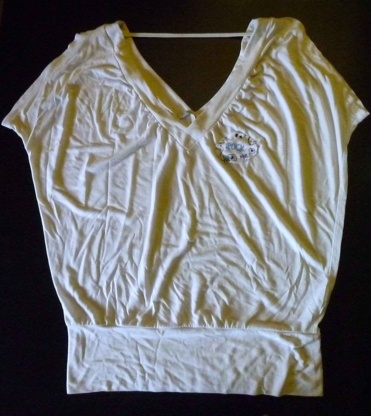 110 Creations: Mend It Monday: torn shirt