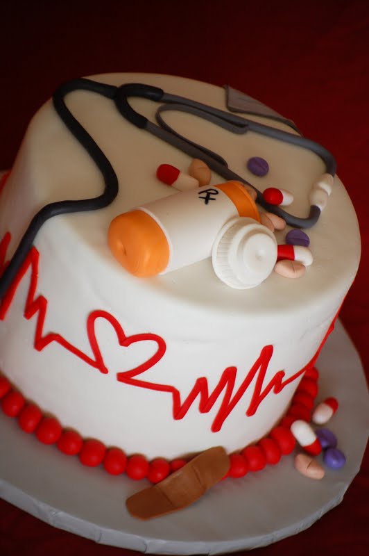 CakeFilley: Nursing School Graduation Cake