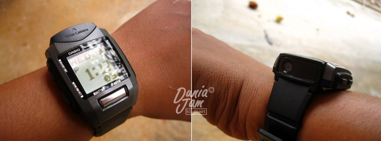 DUNIA JAM: Casio Wrist Camera WQV-1 - salah satu inovasi pertama di ...