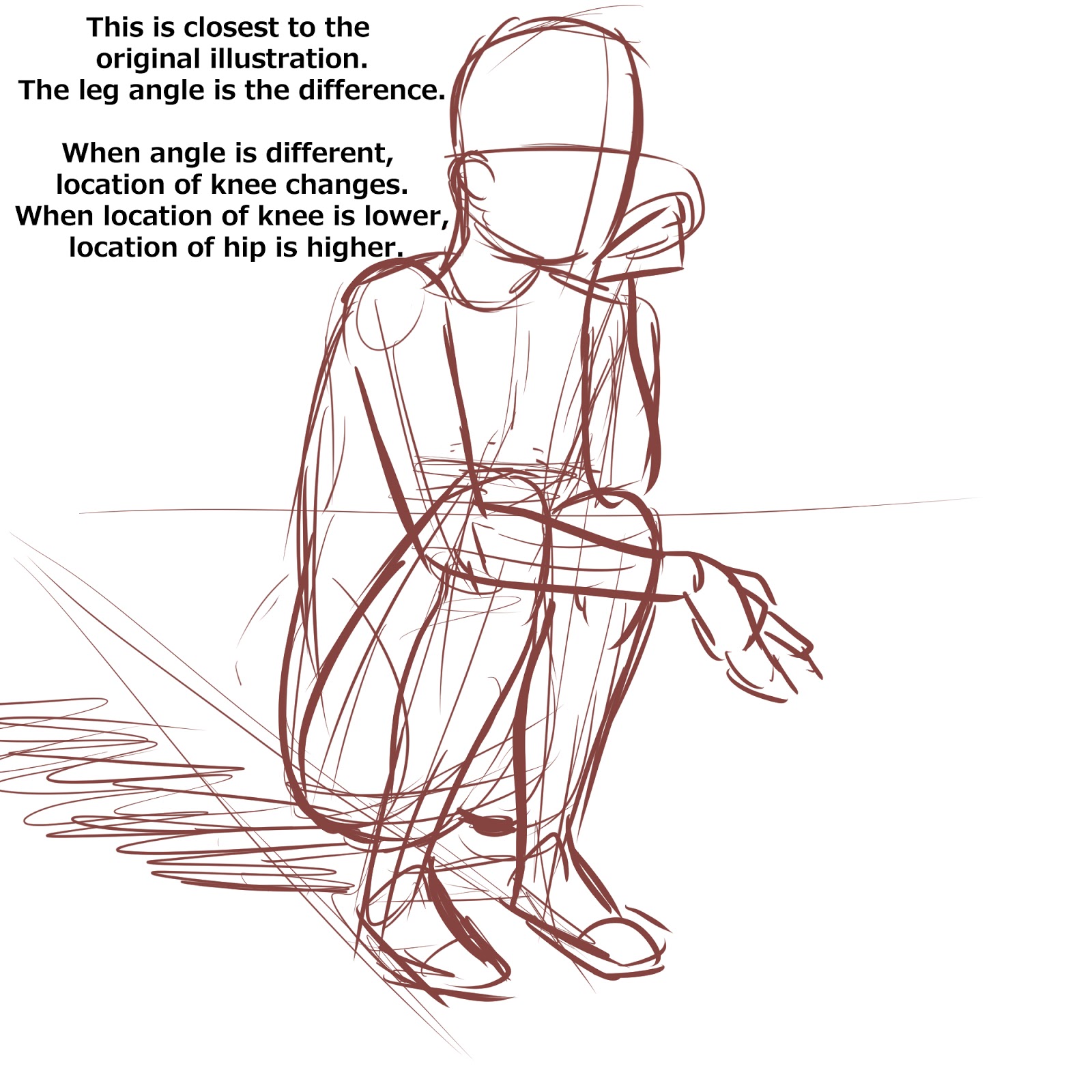 WizComic blog: Correcting Illustration “Squat Poses”