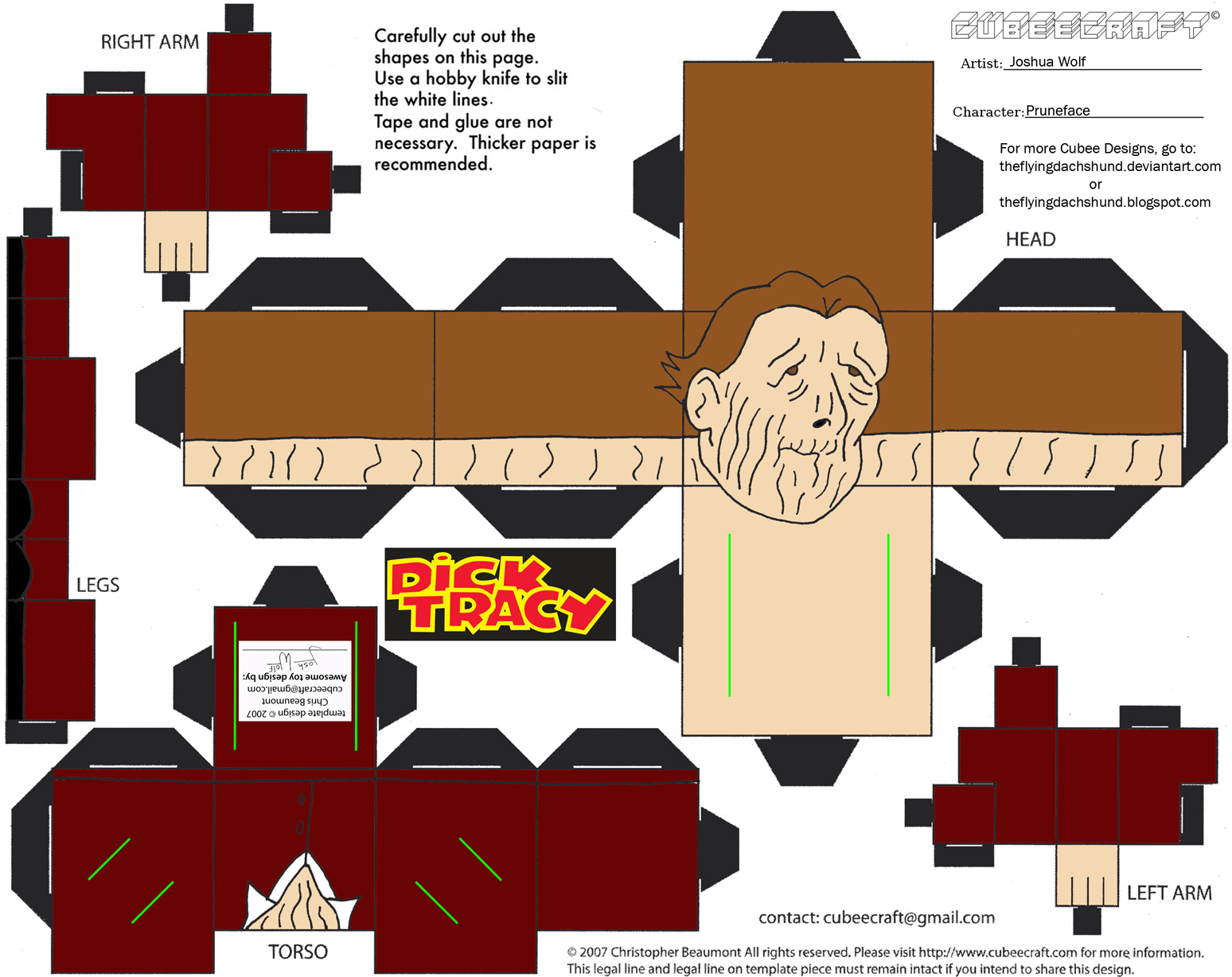 De cubeecraft y algo más: Cubeecraft - Dick Tracy