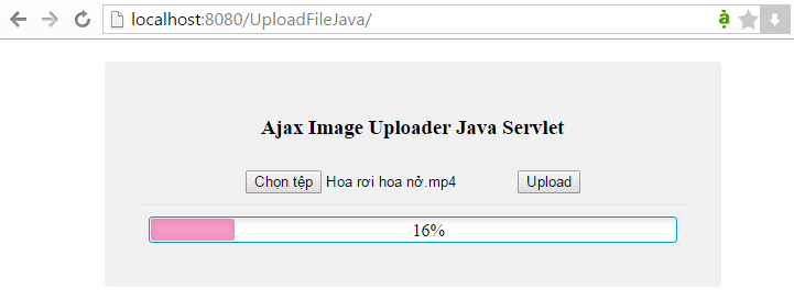 Upload File Processing Image Audio Video [Ajax] Java Servlet JSP (Hỗ ...