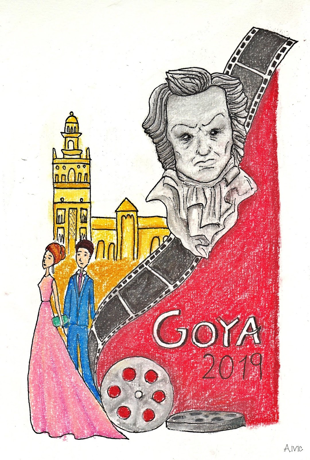 La lluvia en Flandes: Febrero Artístico: Los Goya