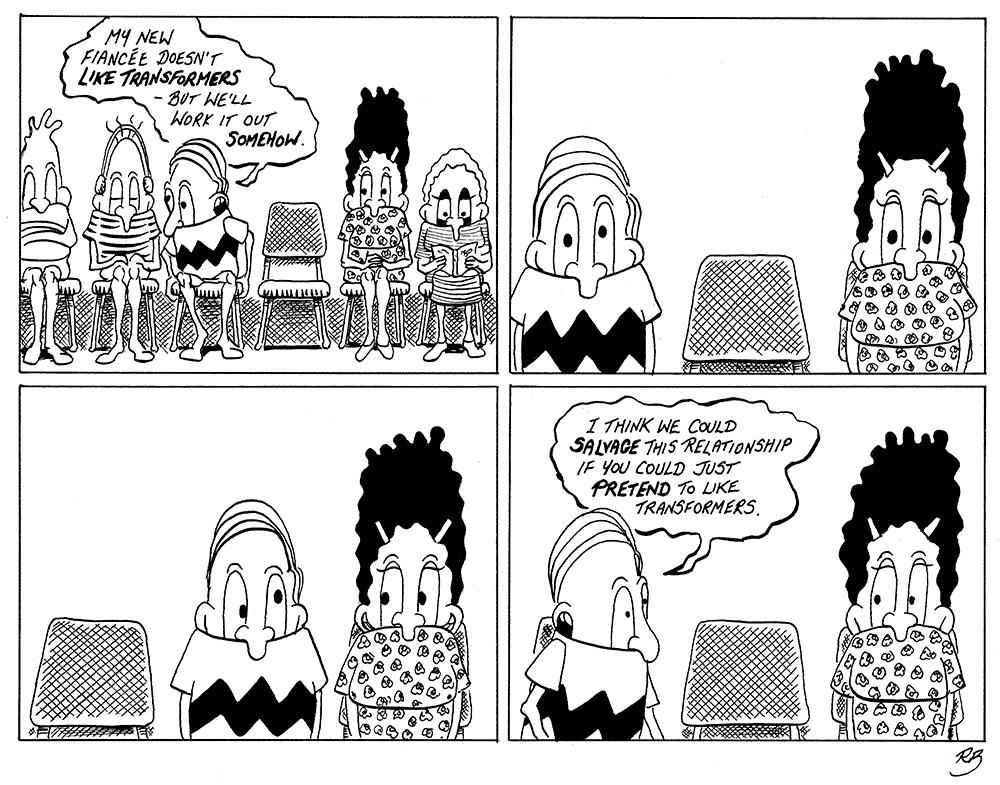 EGGMEN Comics: Because the absolute best way forward in a relationship ...