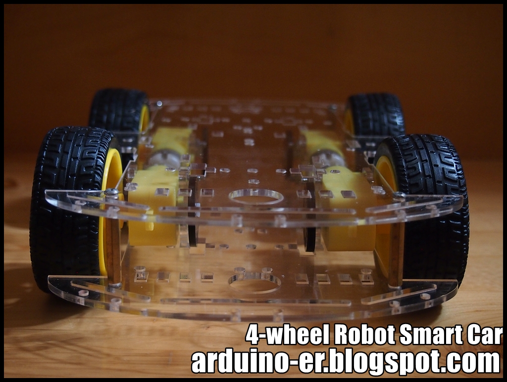 Arduino-er: 4-wheel Robot Smart Car