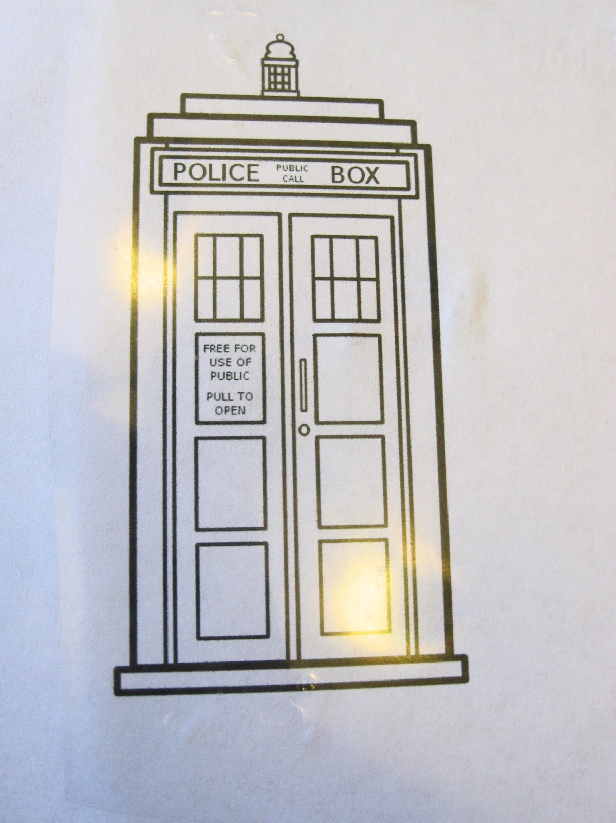 How To Draw The Tardis Easy
