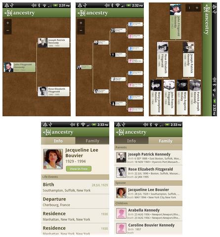 The GENES Blog: Ancestry Android app - at long last!