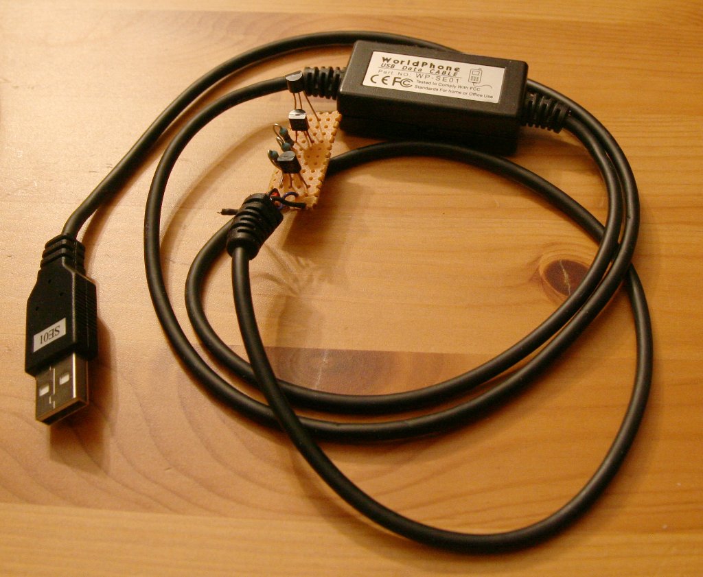 Random thoughts: USB datacable as a temperature sensor (DS18B20)