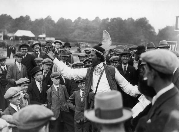 RAS PRINCE MONOLULU: THE FAMOUS BLACK AND STYLISH RACING TIPSTER IN BRITAIN