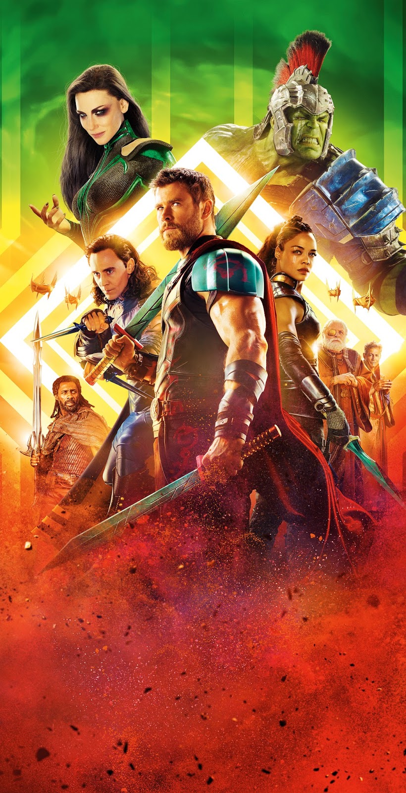 THOR: RAGNAROK - Textless poster - Textless