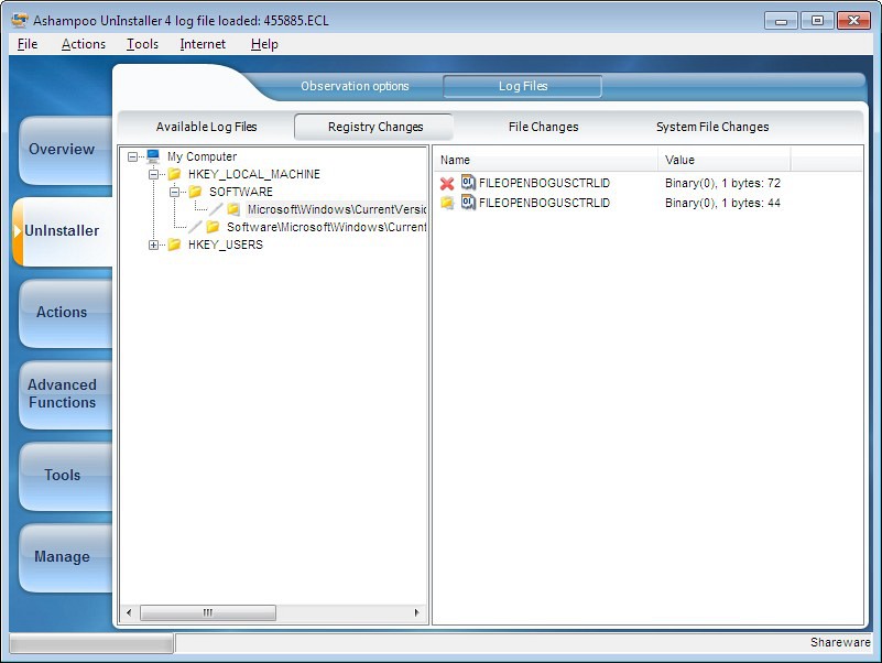 irwansyah blogspot: Uninstall Software With Ashampoo UnInstaller 4.30