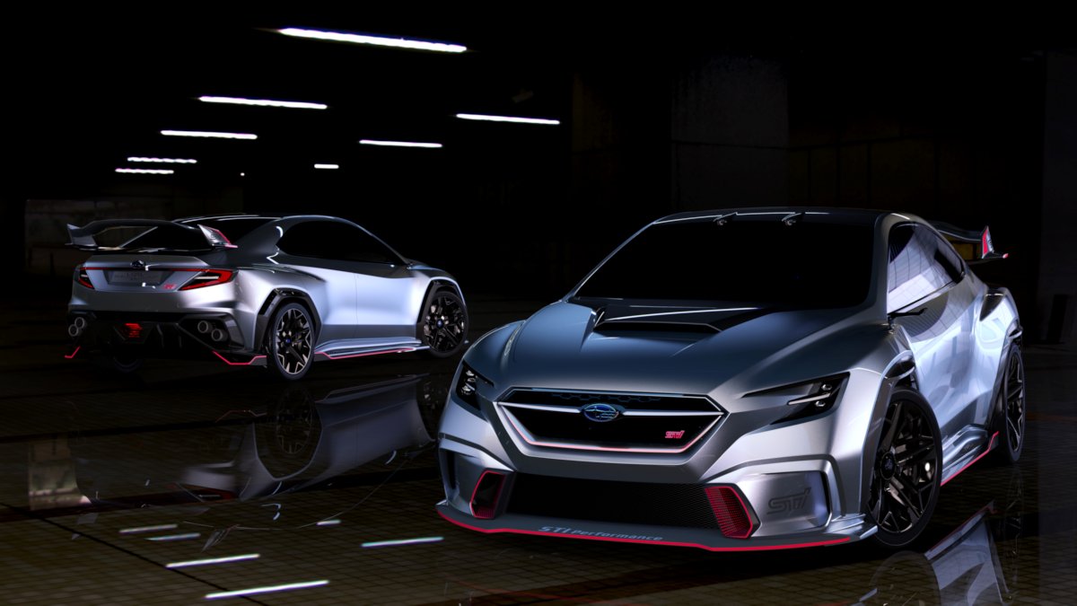 Subaru STI Wastes No Time in Tuning the VIZIV Performance Concept (w ...