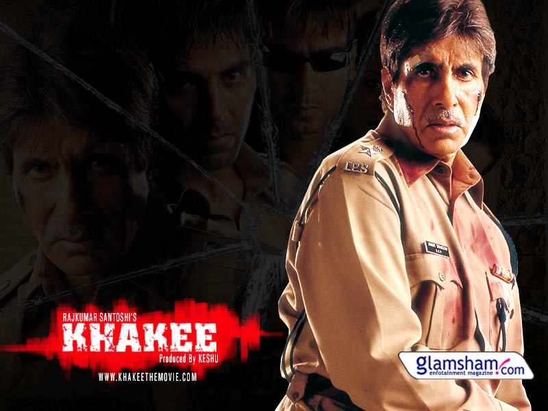 Amitabh Bachchan Page: Indian Film Actor Amitabh Bachchan In Khakee ...