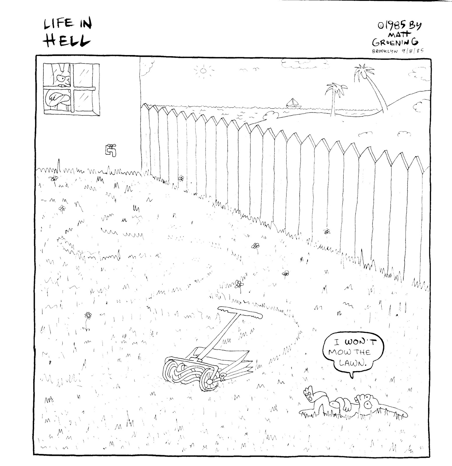 Bongo's Ultimate Life in Hell Archive : Life in Hell 1985 Archive