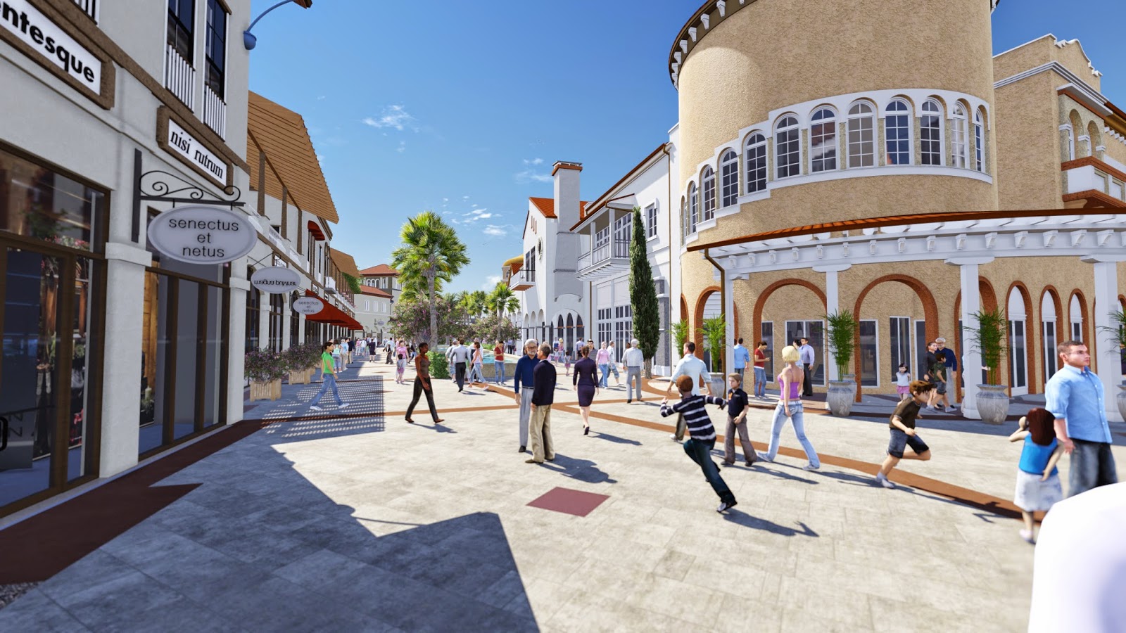 Save Pleasure Island Blog: DTD Update: Town Center Concept Art