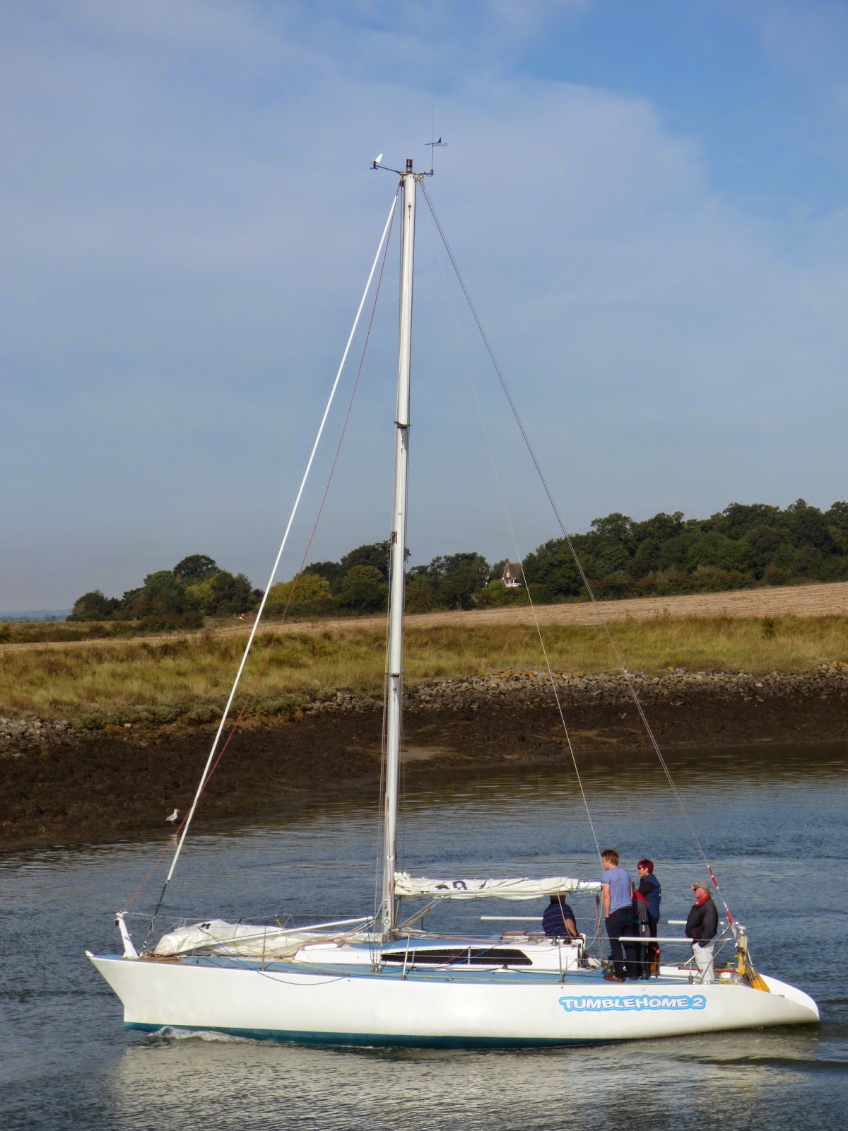 Shockwave40: Tumblehome 2 - Stephen Jones designed Half Ton IOR yacht ...