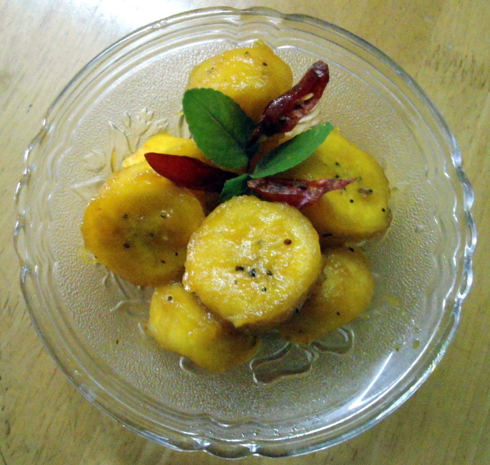 creative kriya: Pazham Nurruku (boiled banana)