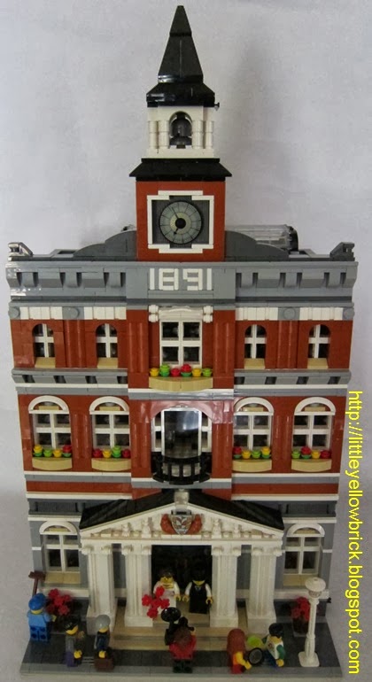 Little Yellow Brick - A Lego Blog: Our 16th Lego Project - 10224 Town Hall
