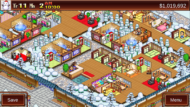 Jadi Pemilik Onsen di game Hot Springs Story