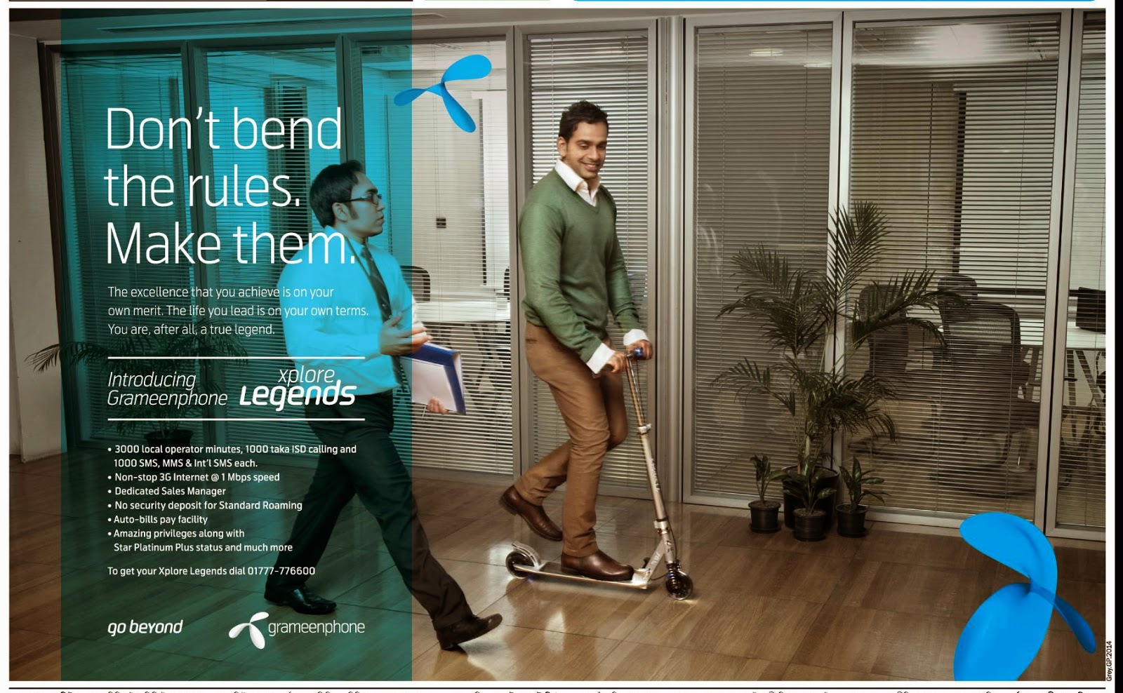 Grameenphone New postpaid package Xplore legend ~ Mobile operators bd