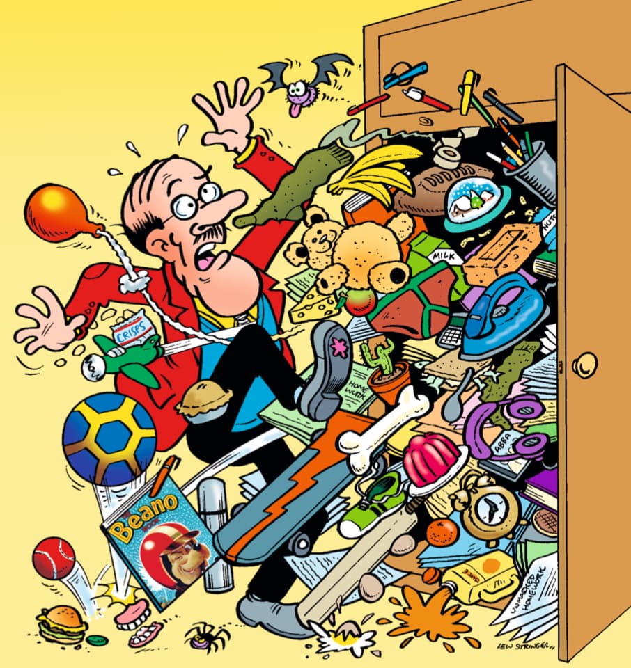 Lew Stringer Comics: Bash Street Teacher