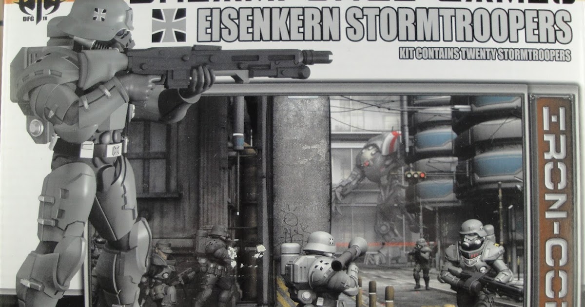 Dear Tony Blair: Dreamforge Games Eisenkern Stormtroopers