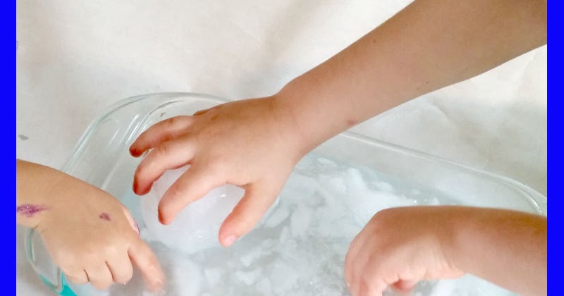 Polar Bear Science Experiment STEM | Preschool Powol Packets