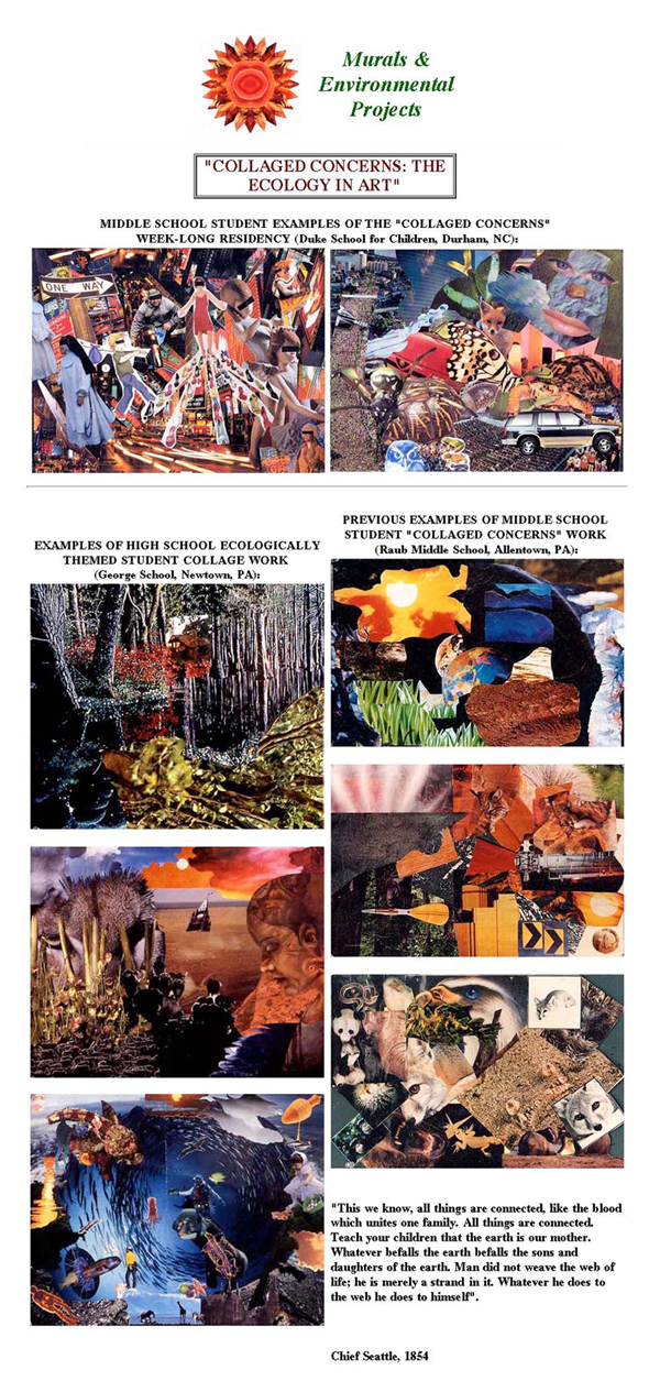 Alyssa Hinton - Art For Life : Environmentally Themed Student Collages