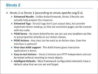 10 Difference between Struts 1.x and Struts 2.x framework in Java | Java67