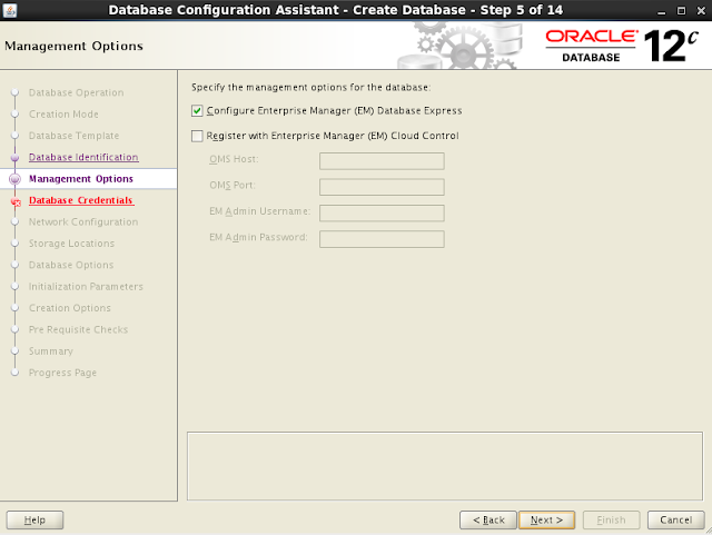 Creating Oracle Database Using dbca for 12c R1 | OracleNext - Solution ...