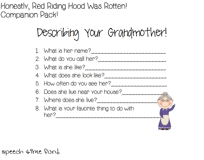 Honestly, Red Riding Hood Was Rotten! Storybook Companion Pack ...