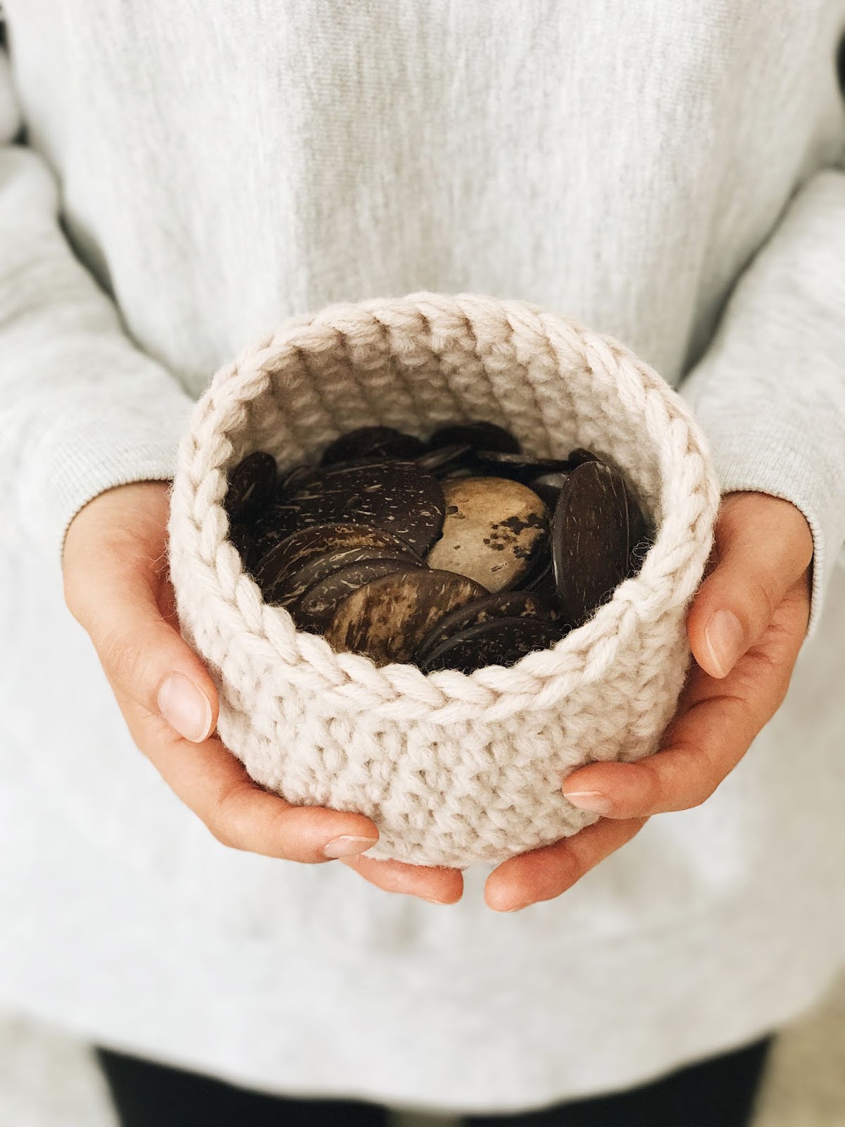 Brenna Ann Handmade: FREE CROCHET PATTERN - The Mini Crochet Basket ...