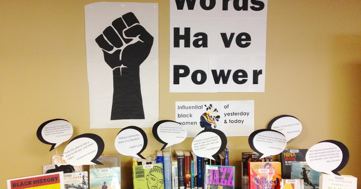 Check It Out: Words Have Power