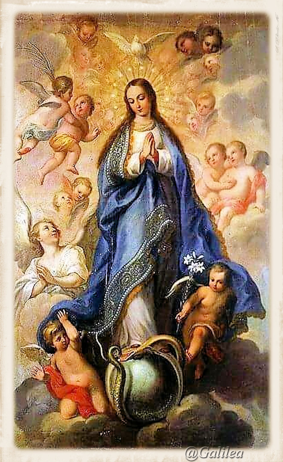 Imágenes religiosas de Galilea: Asunción de María