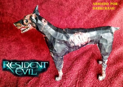 Resident Evil Cerberus Papercraft | Papercraft Paradise | PaperCrafts ...