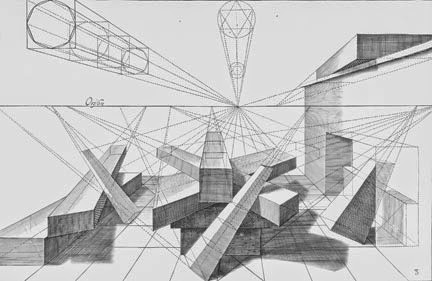 Beyond Architectural Illustration: Perspective - One Point Perspective ...