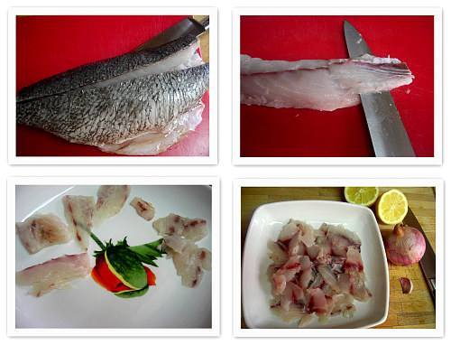 LA GALERÍA RESTAURANTE: RECETA PARA PREPARAR CEVICHE PERUANO DE CORVINA