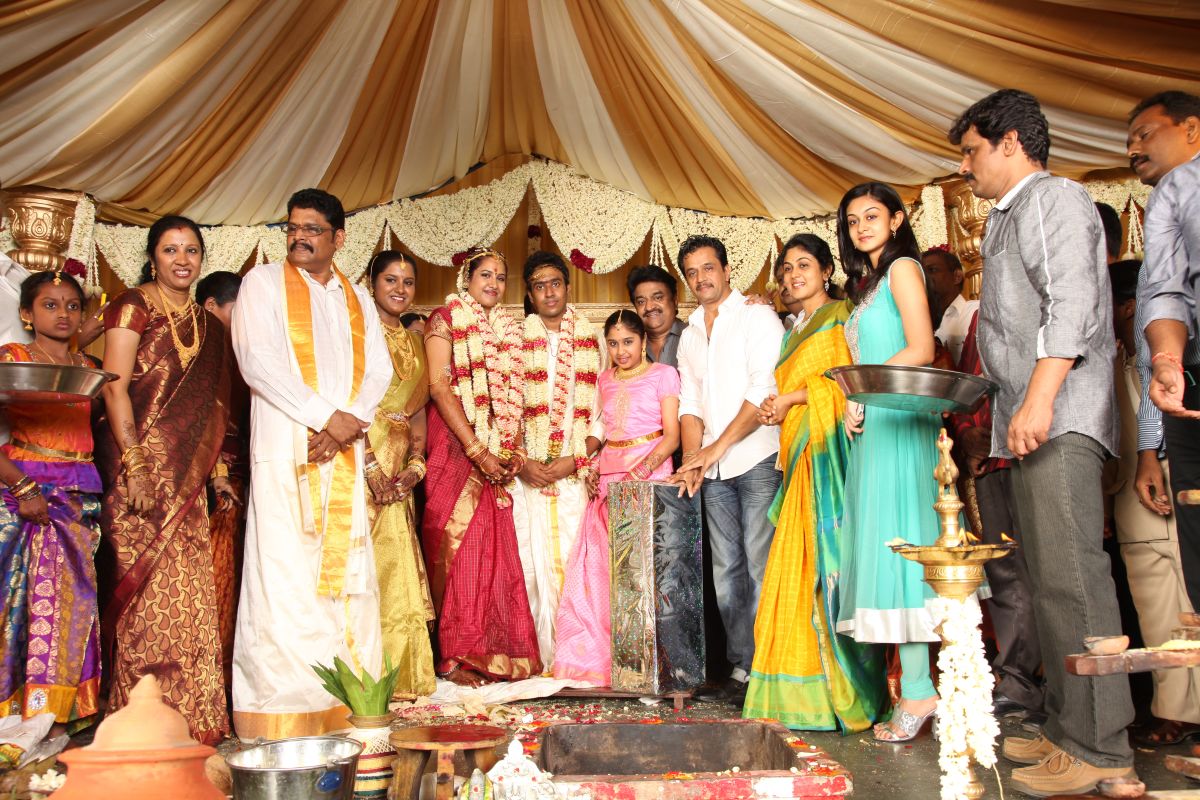 Director K.S. Ravi Kumar Daughter Wedding Stills ~ Ungal Cinema