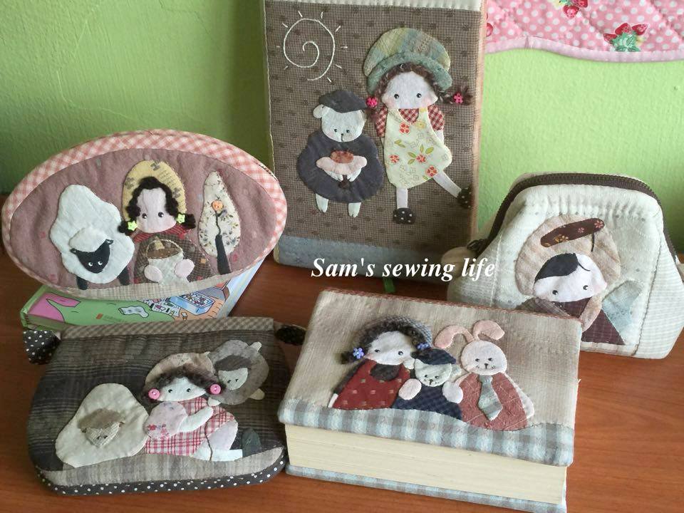Sam's Quilt & Doll (Sam's sewing life): Shinnie 2015 相约拼布～女孩与喜羊羊贴身日记（第五回合）