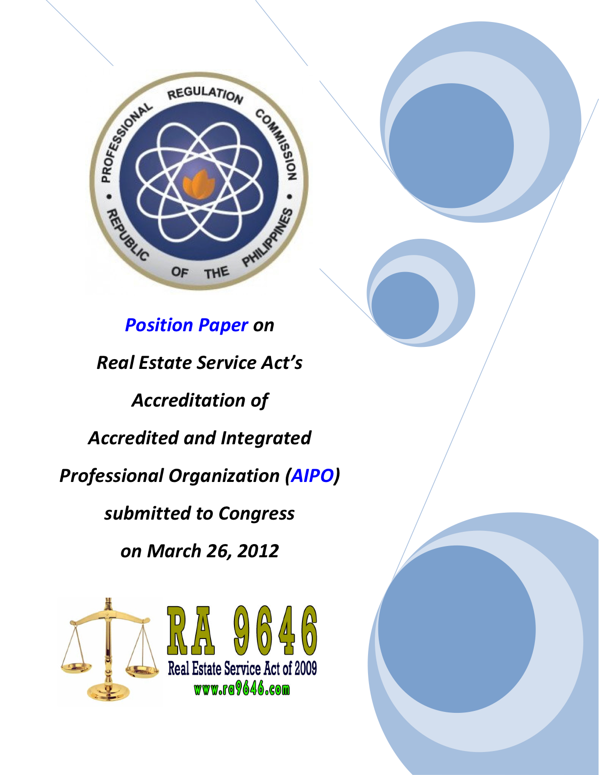 THE PROJECT REVIEW: Information : (PRC) Professional Regulation ...