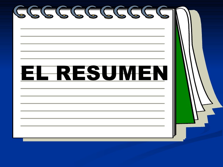 Cómo hacer un resumen