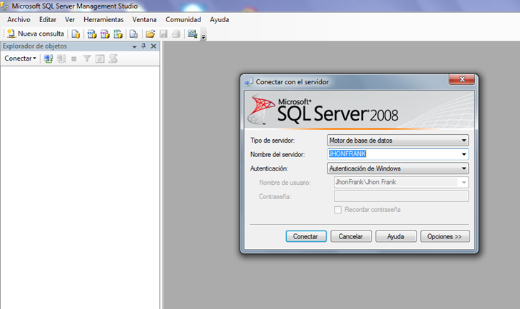 SQL SERVER: Iniciando en SQL SERVER 2008