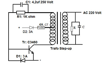 Baru Rangkaian Las Listrik Trafo, Skema Las Listrik