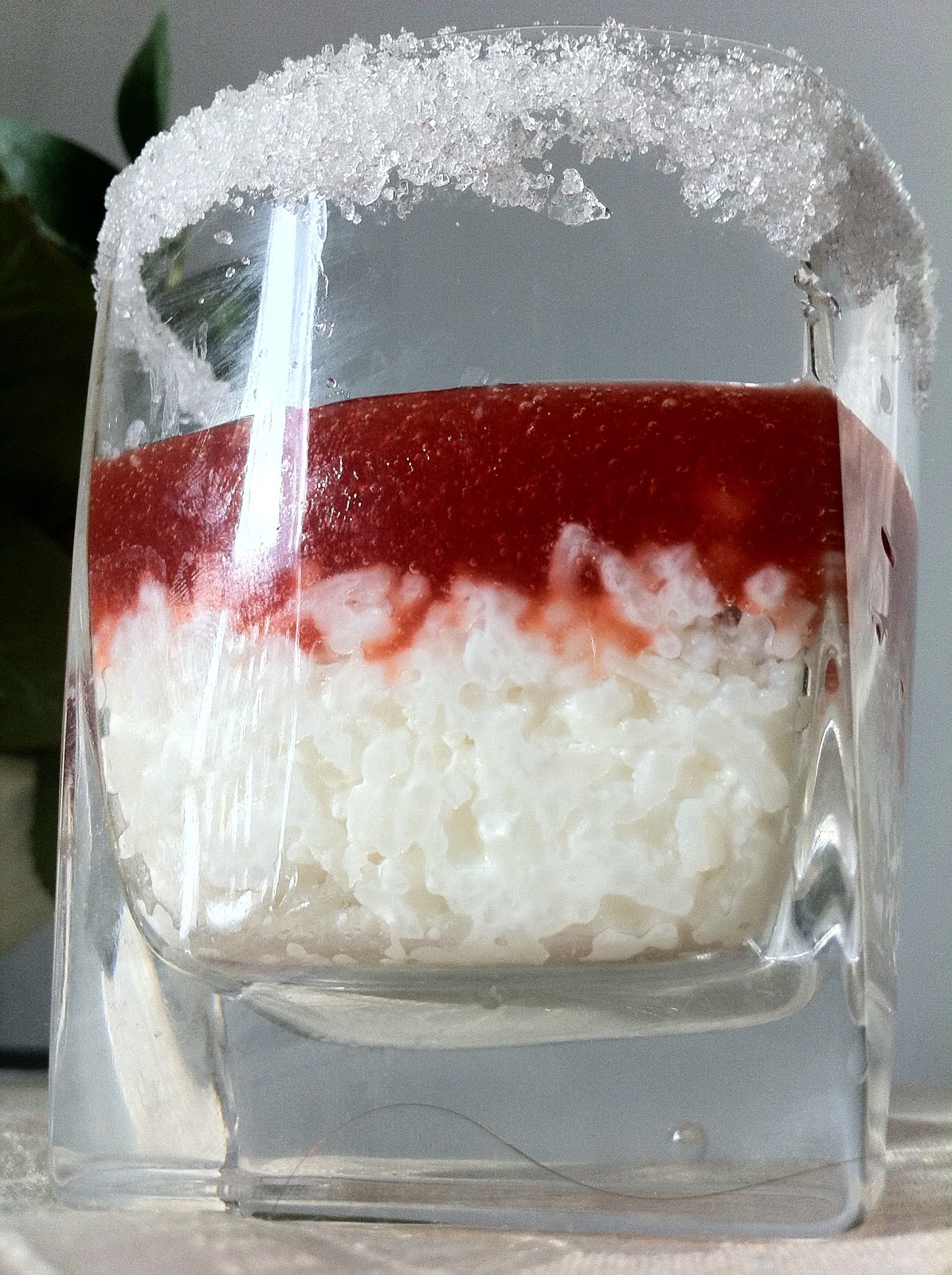 Basmati Rice Pudding with Strawberry Sauce | the spice whisperer