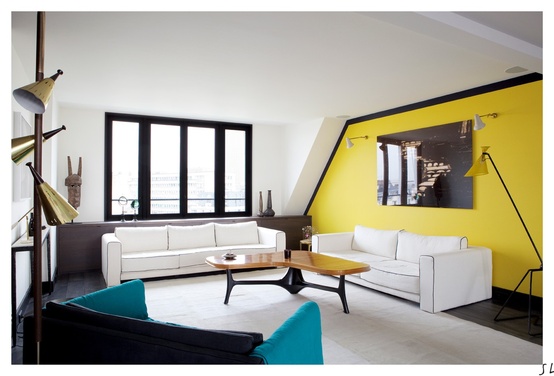 Creative Influences: Simple Impact: Accent Walls and Large Art