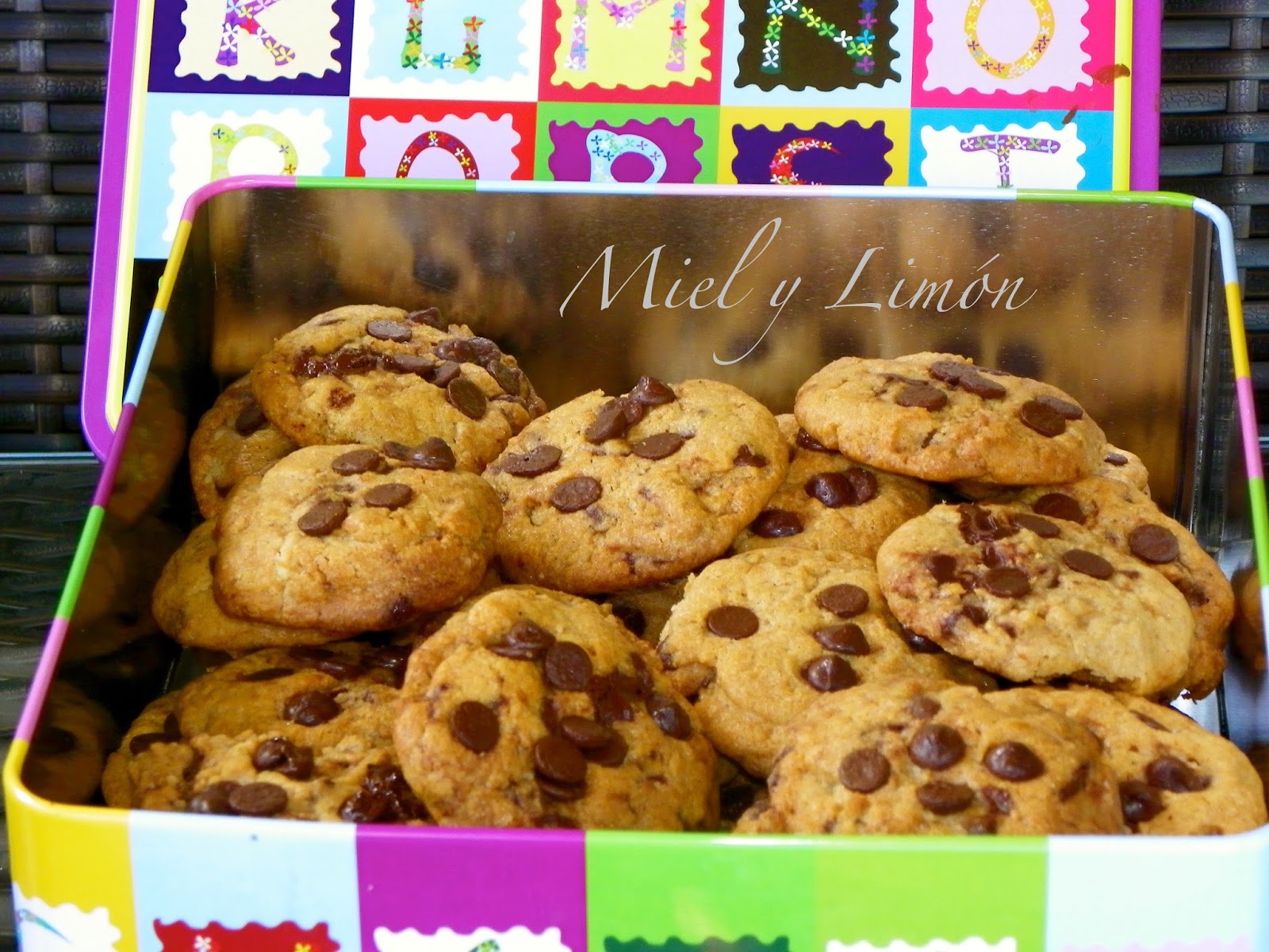 Miel y Limón Recetas: GALLETAS COOKIES