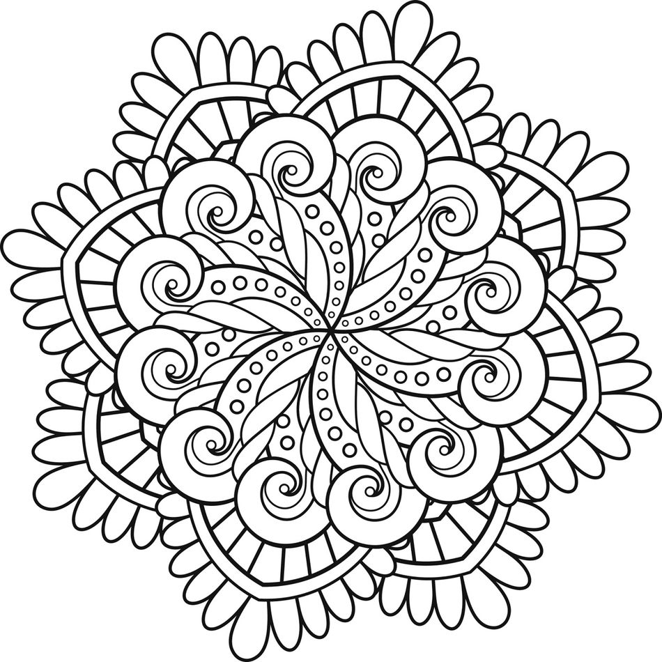 Ayudando a mamá y papá: Nos relajamos pintando mandalas