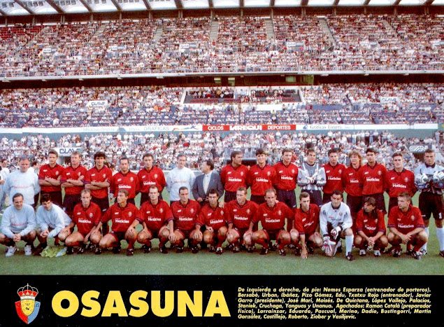 EQUIPOS DE FÚTBOL: Club Atlético OSASUNA / Temporadas: 1920-1921 a 1999 ...