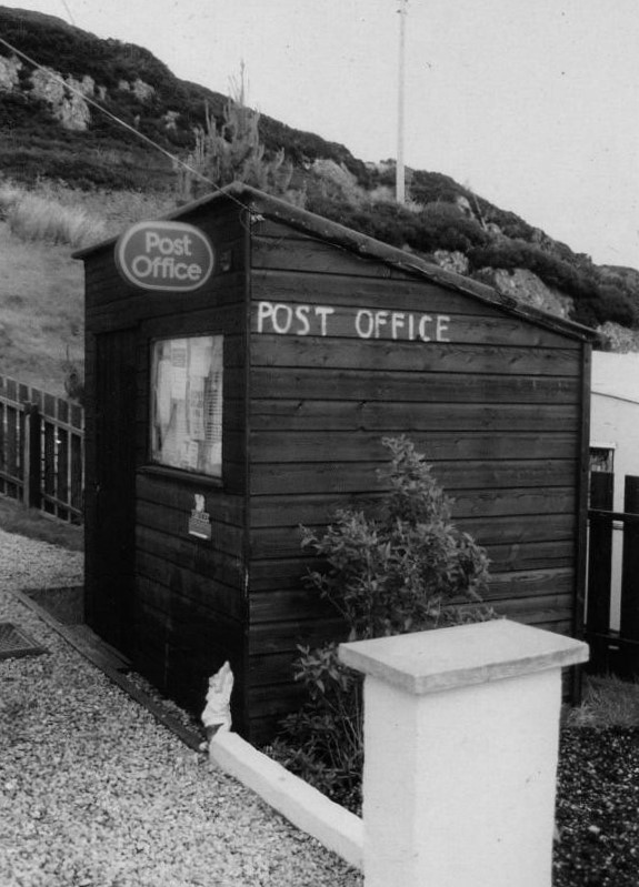 Tour Scotland: Old Photograph Post Office Kylesku Sutherland Scotland